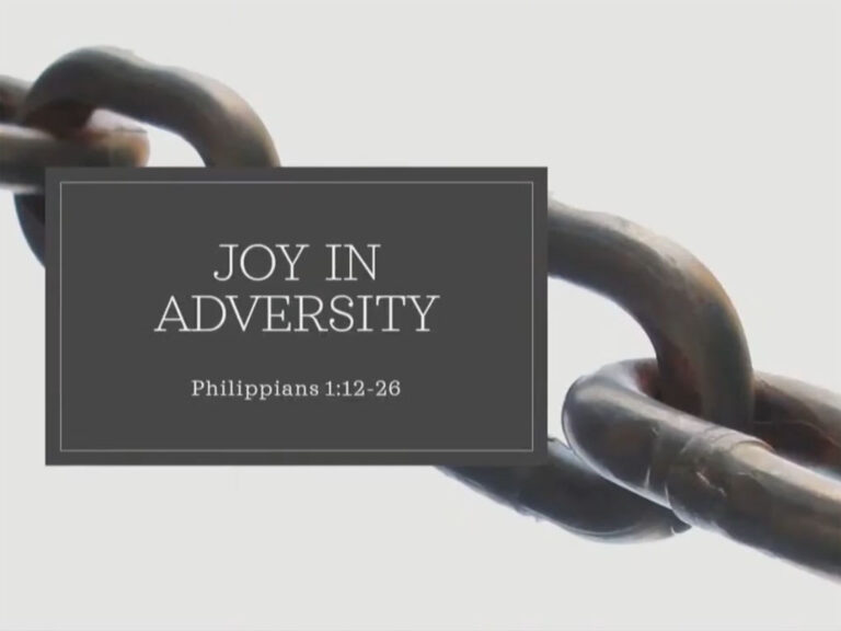 Joy in Adversity